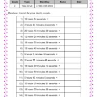 Time Worksheets For Grade 4 - https://eLearning24x7.com
