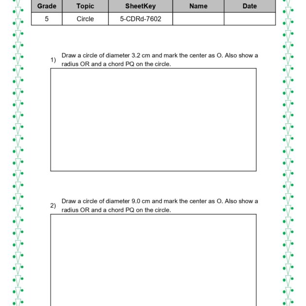 Geometry Worksheets For Grade 5 - https://eLearning24x7.com