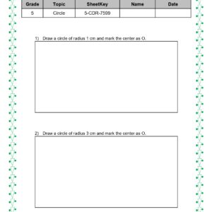 Geometry Worksheets For Grade 5 - https://eLearning24x7.com