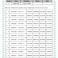 Subtraction Worksheets For Grade 5 - https://eLearning24x7.com