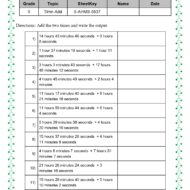 Time Worksheets For Grade 5 - https://eLearning24x7.com
