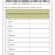 Gender Worksheets For Grade 3 - https://eLearning24x7.com