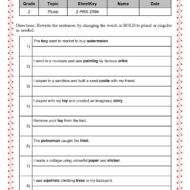 Plural Worksheets For Grade 2 - https://eLearning24x7.com