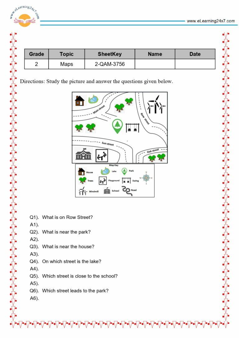 Reading Maps & Directions - https://eLearning24x7.com
