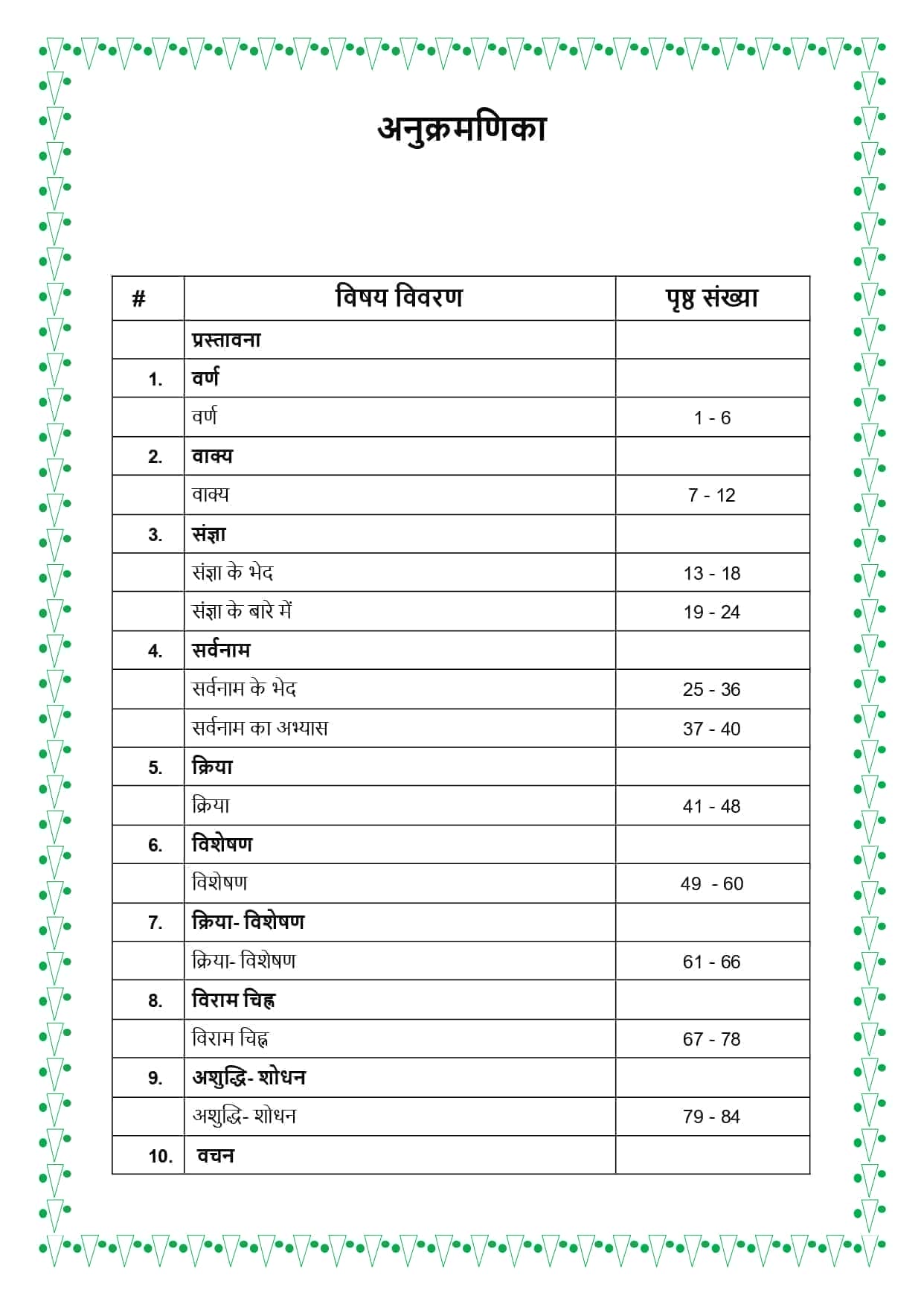 Comprehensive Hindi Workbook For Grade-5 - https://eLearning24x7.com