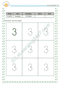 Trace Number 3 - https://eLearning24x7.com